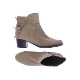 Caprice Damen Stiefelette, beige, Gr. 40