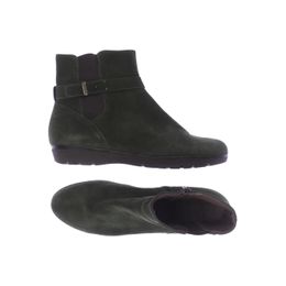 Wonders Damen Stiefelette, grün, Gr. 42