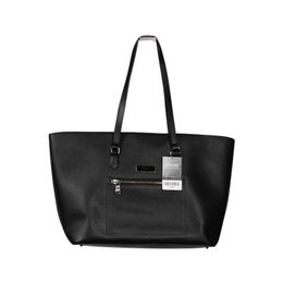 Patrizia Pepe Damen Handtasche, schwarz, Gr.