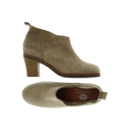 Shabbies Amsterdam Damen Stiefelette, beige, Gr. 40