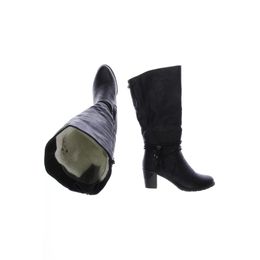 Rieker Damen Stiefel, schwarz, Gr. 42