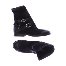 A.S.98 Damen Stiefelette, schwarz, Gr. 37