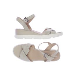 Geox Damen Sandale, beige, Gr. 41