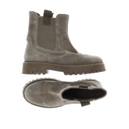 Ara Damen Stiefelette, beige, Gr. 5