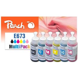 Peach Spar Pack Tintenpatronen ersetzt Epson T6737