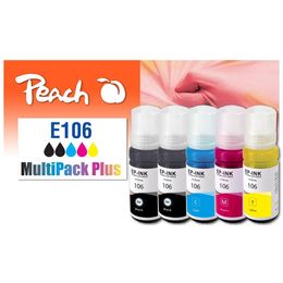 Peach Spar Pack Plus Tintenpatronen, ersetzt Epson No. 106