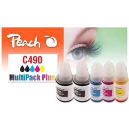 Peach Spar Pack Plus Tintenpatronen, ersetzt Canon GI-490