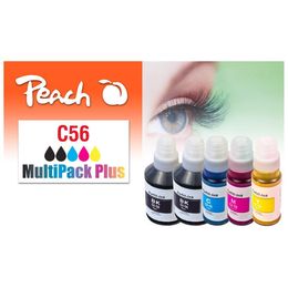 Peach Spar Pack Plus Tintenpatronen, ersetzt Canon GI-56