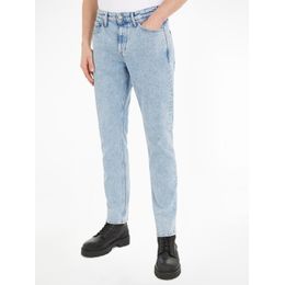 Slim-fit-Jeans Tommy Jeans "SCANTON Y" Gr. 32, Länge 32, blau (denim light) Herren Jeans im 5-Pocket-Style