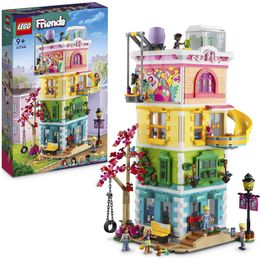 Konstruktionsspielsteine Lego "Heartlake City Gemeinschaftszentrum (41748), Lego Friends" Spielbausteine bunt Kinder Made in Europe