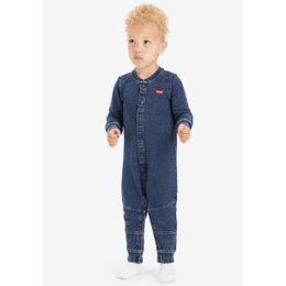 Overall LEVI'S KIDS Gr. 12M (80), N-Gr, blau (out of the blau) Jungen Overalls