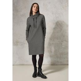 Strickkleid Cecil Gr. L (42), US-Größen, schwarz Damen Kleider mit grafischem Muster