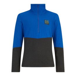 Ziener Sweatshirt &raquo;JARPS&laquo; mittelblau 128 128 funktioneller, w&auml;rmender Midlayer f&uuml;r Kinder