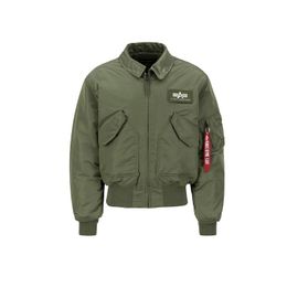 Alpha Industries Bomberjacke »Men - Bomber Jackets CWU-45 Heritage« sage-green XL XL Flight Nylon Stoff