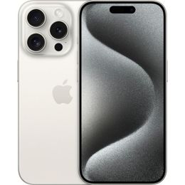 Apple Smartphone »iPhone 15 Pro« Titan Weiß Titan Weiß