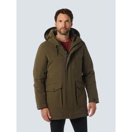 NO EXCESS Parka »Langer Mantel mit Kapuze« Taupe 3XL 3XL Entworfen für volle Abdeckung, lange Passform