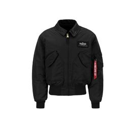 Alpha Industries Bomberjacke »Men - Bomber Jackets CWU-45 Heritage« black XL XL Flight Nylon Stoff