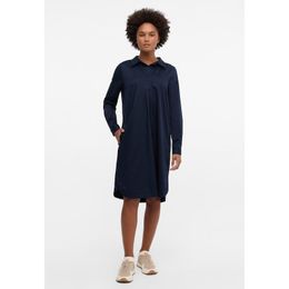 Eterna Blusenkleid »LOOSE FIT« navy 40 - Normalgrößen Normalgrößen 40 Revers-Kragen