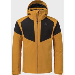 Schöffel SCHÖFFEL Outdoorjacke »Ski Jacket Kanzelwand M« mit Kapuze 5735 - gelb 52 52 Wasserdicht