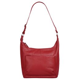 Bruno Banani Shopper echt Leder rot