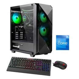 Hyrican Gaming-PC &raquo;Striker 6822&laquo; Windows 11 schwarz Microsoft Windows 11 Home (64 Bit): Modernes Betriebssystem mit vielen Features f&uuml;r Gamer.