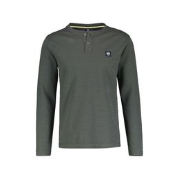 Lerros Henleyshirt &raquo;Serafinoshirt f&uuml;r Herren&laquo; CHILLED OLIVE L L Langarmshirt mit Knopfleiste