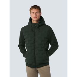NO EXCESS Softshelljacke &raquo;Versiegelte Jacke mit Kapuze&laquo; dunkelgruen XL XL Kurz geschnittenes Design