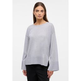 Eterna Strickpullover silber XL XL 100% Wolle (Merino)