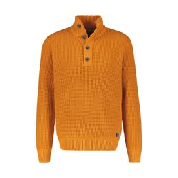 Lerros Troyer »Troyer in grober Strickstruktur« PUMPKIN ORANGE 3XL 3XL Kerniges Grobstrickmuster