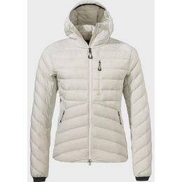 Schöffel SCHÖFFEL Outdoorjacke »Down Jacket Tschierval L« mit Kapuze 9040 - natur 36 36 Extrem leicht