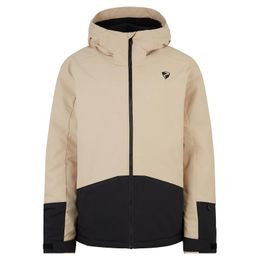 Ziener Skijacke &raquo;TIMBARRA&laquo; beige 48 48 funktionelle, wattierte Herren Skijacke