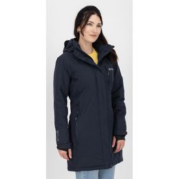 DEPROC Active Winterjacke »MONTREAL LONG WMN« auch in Großen Größen erhältlich navy 36 (S) 36 (S) Warmer Winter Damen Kurzmantel und Longjacket mit...