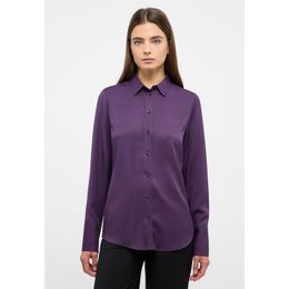 Eterna Hemdbluse &raquo;REGULAR FIT&laquo; plum 44 44 Hemd-Kragen