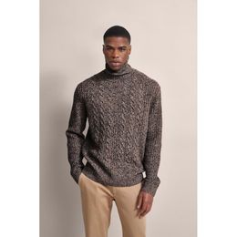 Bugatti Rollkragenpullover mit Rollkragen cognac XXL XXL Waschbar bei 30 Grad