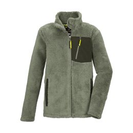 Killtec Fleecejacke &raquo;KOW 363 BYS FLC JCKT&laquo; gr&uuml;n 128 128 Kuschelige Kids Sherpa Fleecejacke