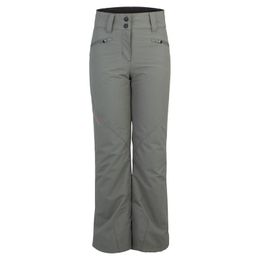 Ziener Skihose &raquo;ALIN&laquo; graugr&uuml;n 176 - EURO-Gr&ouml;&szlig;en EURO-Gr&ouml;&szlig;en 176 funktionelle, wattierte Skihose f&uuml;r M&auml;dchen (Regular Fit)