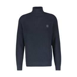Lerros Rollkragenpullover &raquo;Rollkragenpullover aus w&auml;rmender Strukturstrickware&laquo; CLASSIC NAVY 3XL 3XL Sportiv-elegante Strickstruktur