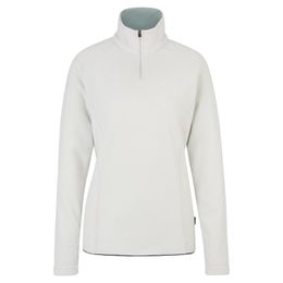 Ziener Fleecepullover »JEMILA« hellgrau 40 40 funktioneller, wärmender Damen Fleece Midlayer