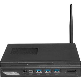 MSI Mini-PC »PRO DP10 13M« Schwarz 5x USB 3.2 Gen1 Typ-A, 1x USB 3.2 Gen2 Typ-C