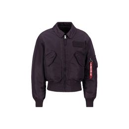 Alpha Industries Bomberjacke »Men - Bomber Jackets CWU-45 Heritage« Plum S S Flight Nylon Stoff