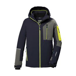 Killtec Skijacke »KSW 391 BYS SKI JCKT« navy 176 176 Jungen Skijacke mit Kapuze und Schneefang