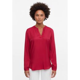 Eterna Longbluse &raquo;LOOSE FIT&laquo; weinrot 40 40 Steh-Kragen