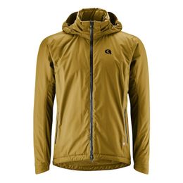 Gonso Fahrradjacke »Save Jacket Therm M« Herren Regenjacke wind- und wasserdicht, Radjacke mit Kapuze senf XXL XXL Weite Passform