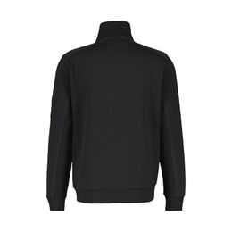Lerros Sweatshirt »Pullover mit Troyerkragen« BLACK 3XL 3XL Troyer-Style mit Struktur-Mix