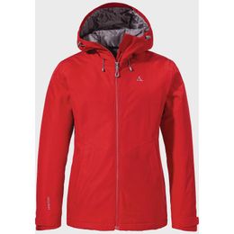 Sch&ouml;ffel Sch&ouml;ffel Damen Outdoorjacke &raquo;Hiking Ins Jacket Style Wildkar WMS&laquo; mit Kapuze rot 34