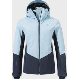 Schöffel SCHÖFFEL Outdoorjacke »Ski Jacket Style Safuna WMS« mit Kapuze 8075 - blau 44 44 Atmungsaktiv & wasserdicht dank versiegelter Nähte