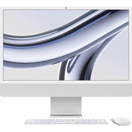 Apple iMac »iMac 24''« silver Thunderbolt 4, USB 4, USB 3.1 Gen 2, DisplayPort