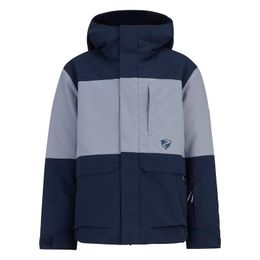 Ziener Skijacke &raquo;ALIM&laquo; navy 128 128 funktionelle, wattierte Skijacke f&uuml;r Jungs (PFC-frei)