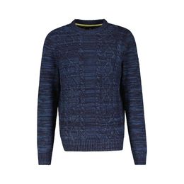 Lerros Strickpullover &raquo;Strickpullover in Kabelstrickoptik&laquo; CLASSIC NAVY 5XL 5XL Klassisch-modernes Kabelstrickmuster