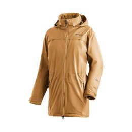 Maier Sports Funktionsmantel »Metor Coat W« Damen Mantel, Outdoormantel wind/wasserdicht, 4 geräumige Taschen orange 36 36 Wärmender...